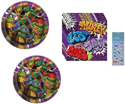 Amazon.com: Unique Industries Teenage Mutant Ninja Turtles Round ...