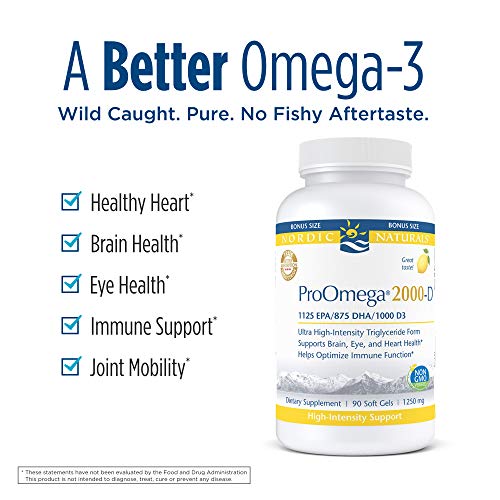 Snapklik.com : ProOmega 2000-D, Lemon Flavor - 90 Soft Gels - 2150 Mg ...