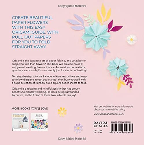 Snapklik.com : Easy Origami Flowers: 400 Pages Ready To Fold