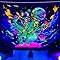 Amazon.com: Funny Space Astronaut Alien Blacklight Tapestry UV Reactive ...