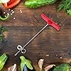 Amazon.com: Red Spiral Slicer Radish Potato Spiral Cutter, Vegetables ...
