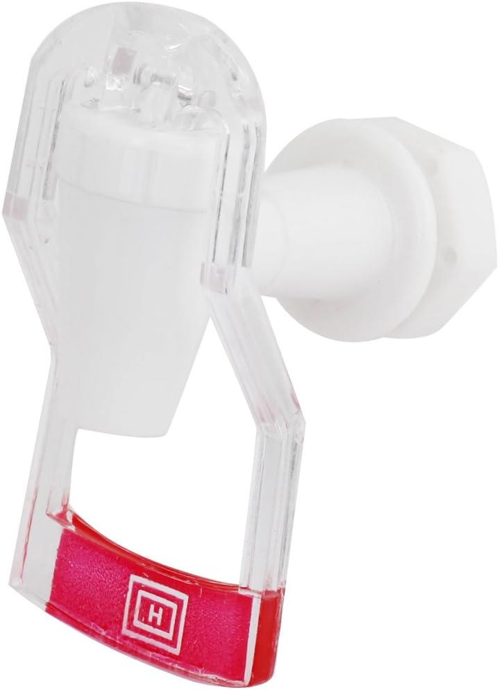 Uxcell Plastic Push Type Dispenser Water Tap with 15.5mm Dia Thread ...