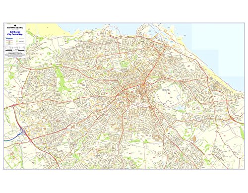 Amazon.com: Postcode City Sector Maps 4 Edinburgh (Paper ...