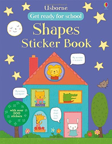Shapes Sticker Book (Get Ready for School Sticker Books) by Hannah Wood ...