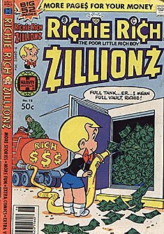 Richie Rich Zillionz (1976 series) #18: Harvey Comics: Amazon.com: Books