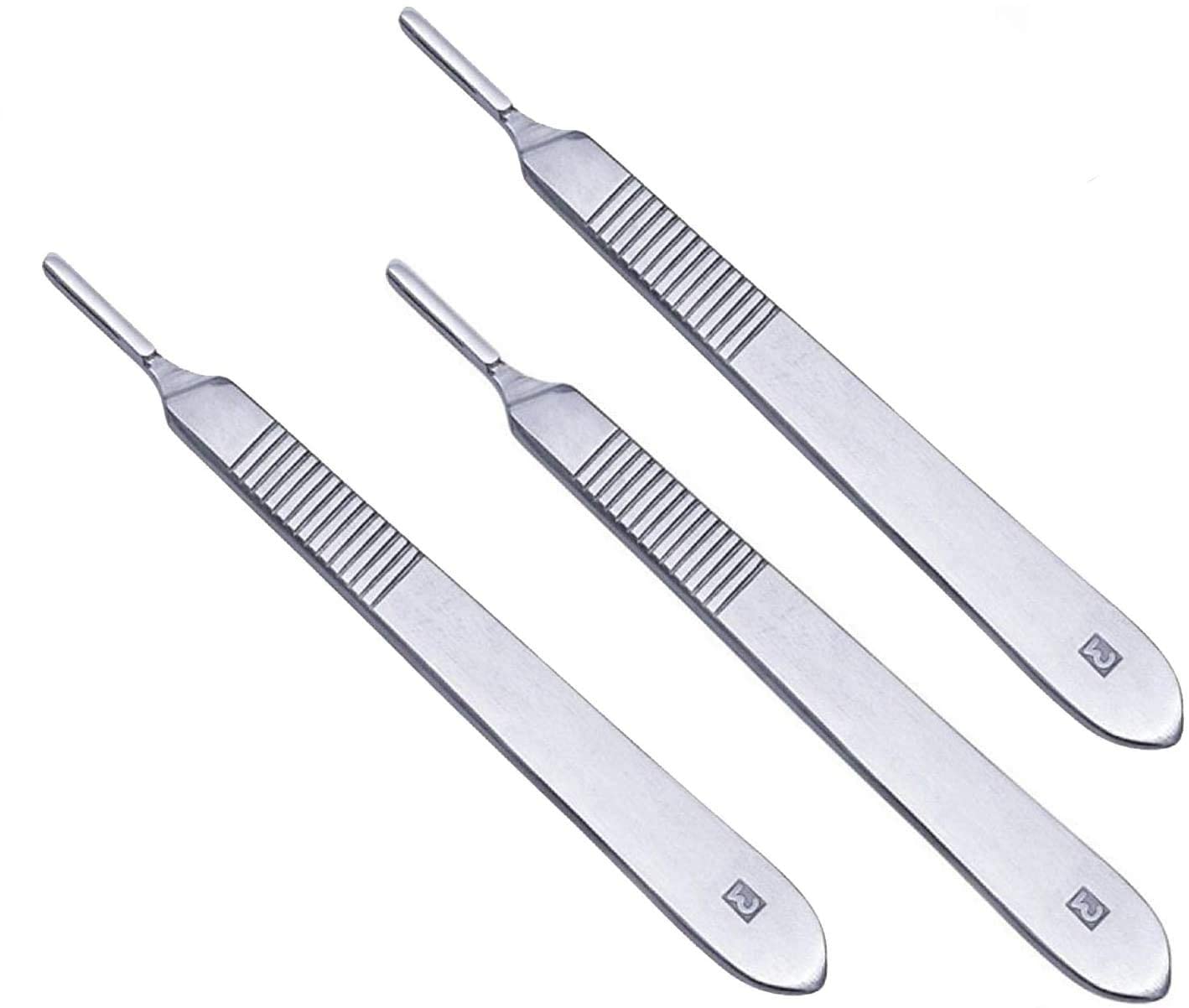 EUZA Scalpel handle B.P. no.3 or stainless steel surgical blade handle ...