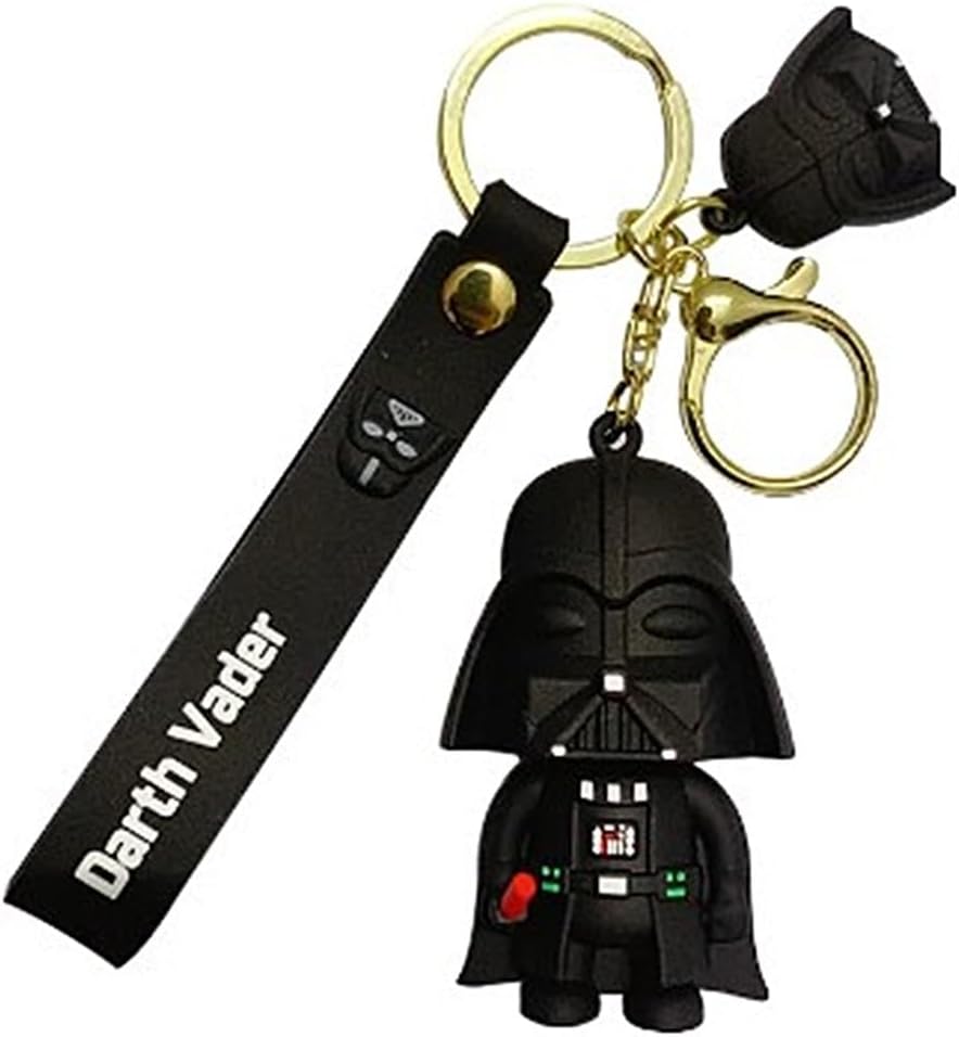 TCB Creations Darth Wars Vader 3D Character Figure Silicone Charm ...