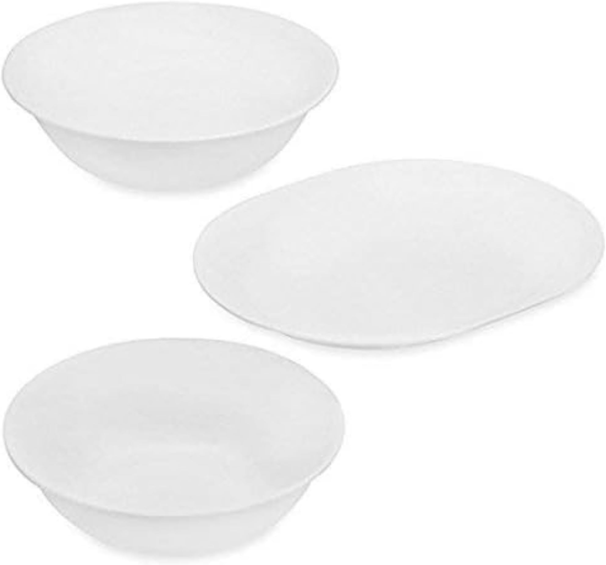 Corelle White 3 Piece Completer Set