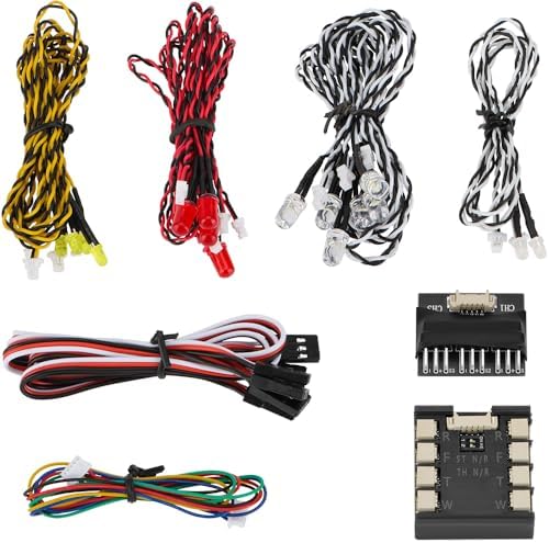 Amazon.com: GLOBACT 16 LED RC Car Lights - Turn Signals, Double ...