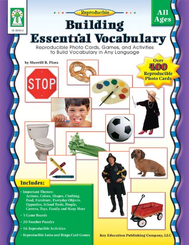 Amazon.com: Building Essential Vocabulary: Reproducible Photo Cards ...