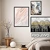 Amazon.com - Fxojyvo Engineered Wood 11x15 Picture Frame, Black Frame ...