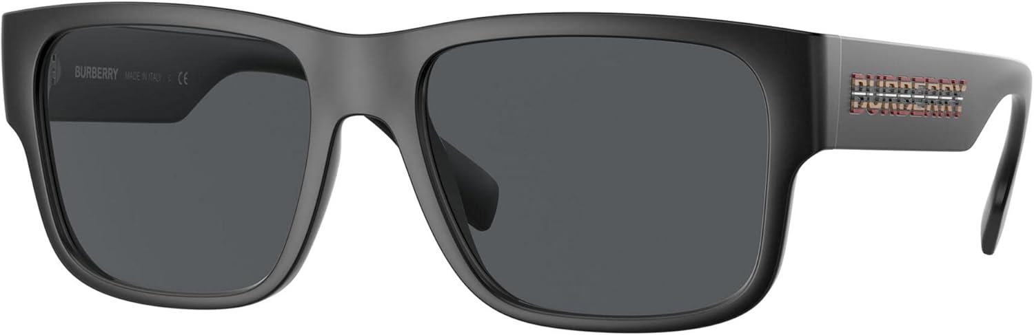 Burberry KNIGHT BE 4358 Black/Dark Grey 57/18/145 men Sunglasses : Amazon.ca: Clothing, Shoes ...