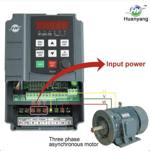 Snapklik.com : RATTMMOTOR VFD Variable Frequency Drive 220V 22KW Single ...