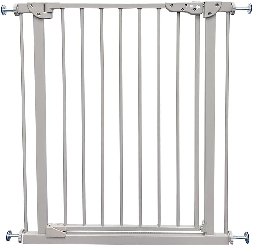 Amazon.co.jp: アイリスプラザ スチールゲート拡張フレーム付き グレージュ 1270207158 : ベビー＆マタニティ