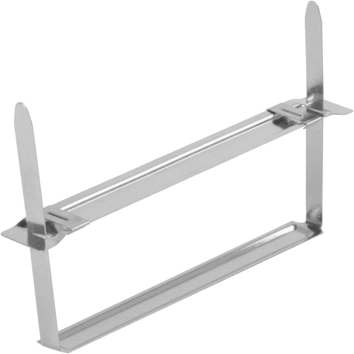 Office Products Archive Clip - Pack of 50 - White E-Clip 8 cm ...