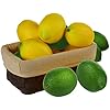 Amazon.com: Juvale Large Artificial Lemons and Limes, Realistic ...