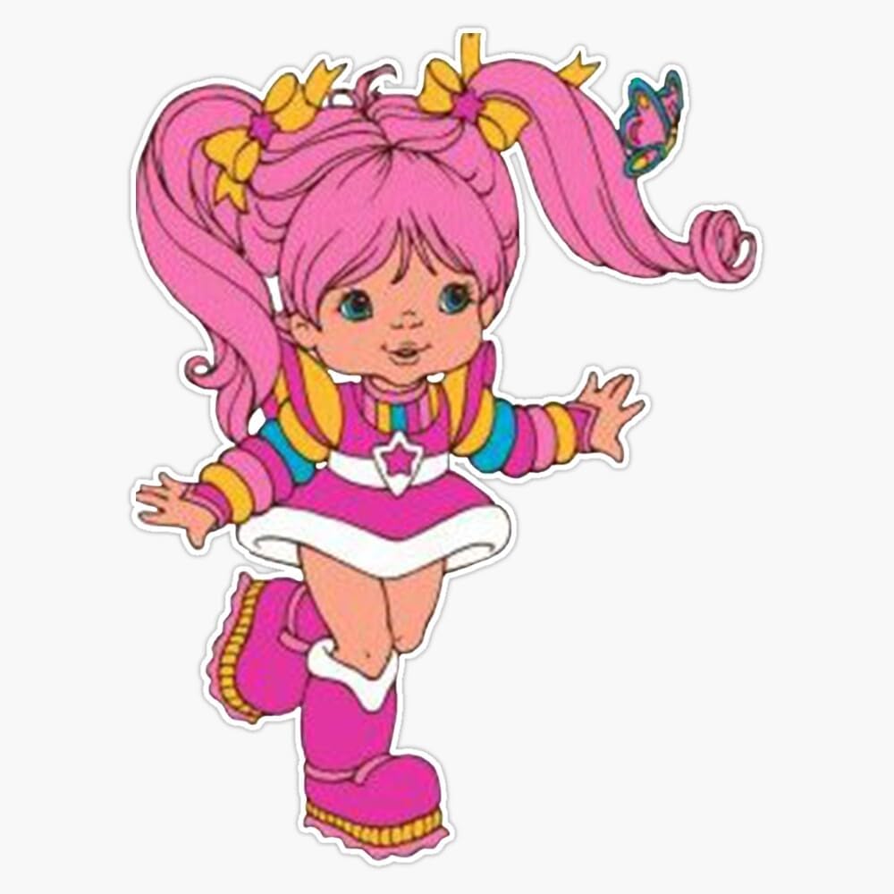Amazon.com: Stickers Pack 20 Pcs Rainbow Vinyl Brite Aesthetic Colorful ...