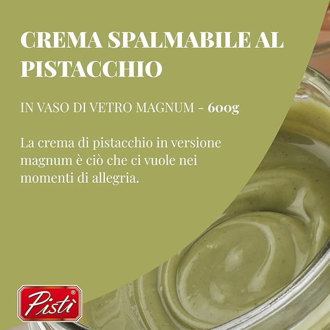 Snapklik.com : Pisti Cream Of Pistachio From Sicily 21.2 Ounce (600g ...