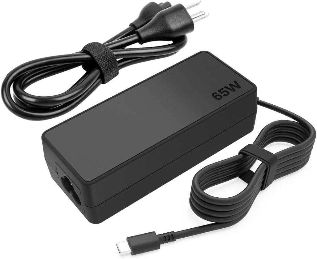 Amazon.com: USB C Laptop Charger, 65W Type C Laptop Power Adapter ...