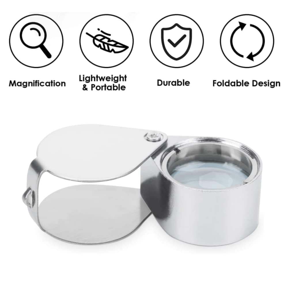 Snapklik.com : 3 Pack Jewellers Eye Loupe - Lens 10x 20x 30x Glass ...