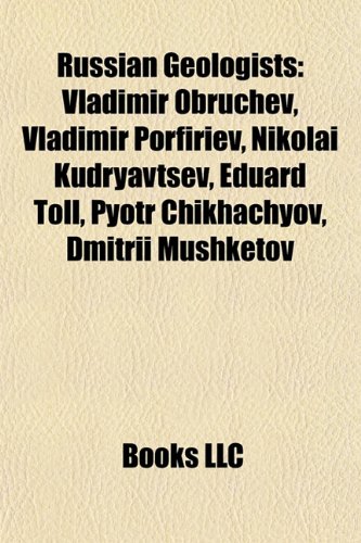Amazon.co.jp: Russian Geologists: Jan Czerski, Vladimir Obruchev ...