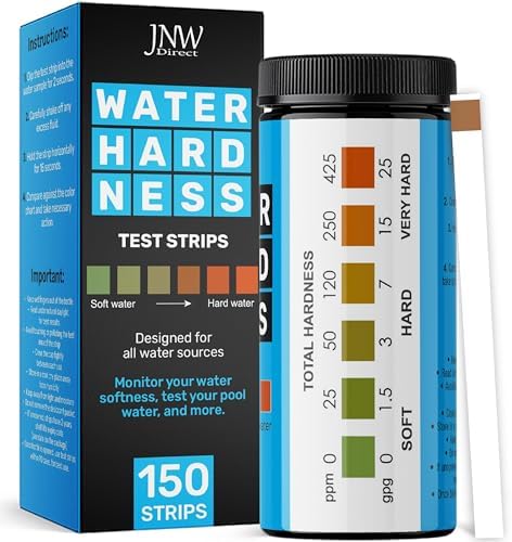 Water Hardness Test Kit - Quick and Accurate Water Hardness Test Strips ...