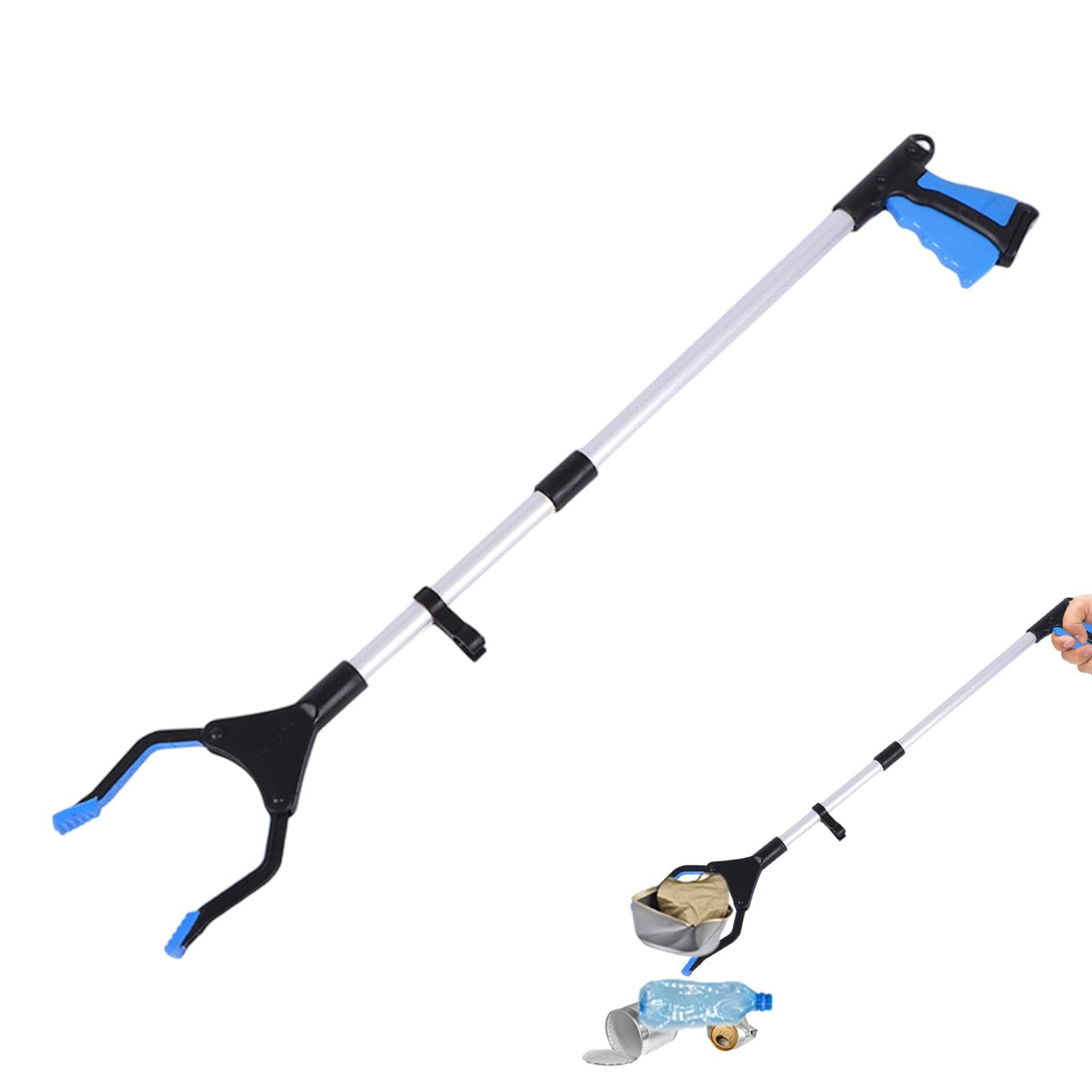 Aluminium Garbage Tongs - Foldable Grabber, Rubbish Collector Grabber ...