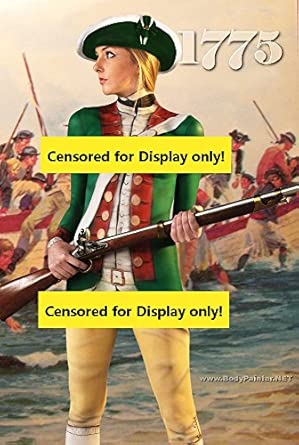 Continental Marine Pin up Body Paint Poster 12 X 18 (Tribute Body Painting): Thom Engel: Amazon ...