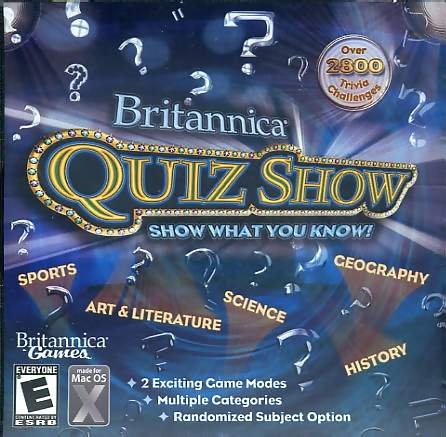 Amazon.com: Britannica Quiz Show (Macintosh) : Video Games