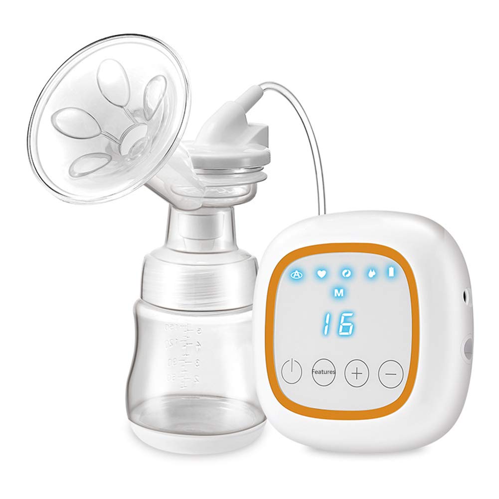 Rencai Breast Pump Electric Breastfeeding Pump Automatic Super Quiet ...