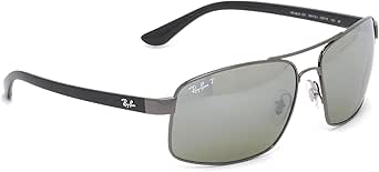 Amazon.co.jp: 【RayBan】 レイバン 偏光サングラス RB3604CH 0045J 62 正規品 CHROMANCE クロ ...