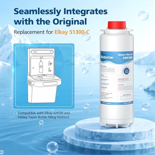 51300C Replacement Filter for Elkay 51300C EWF3000, Compatible With ...