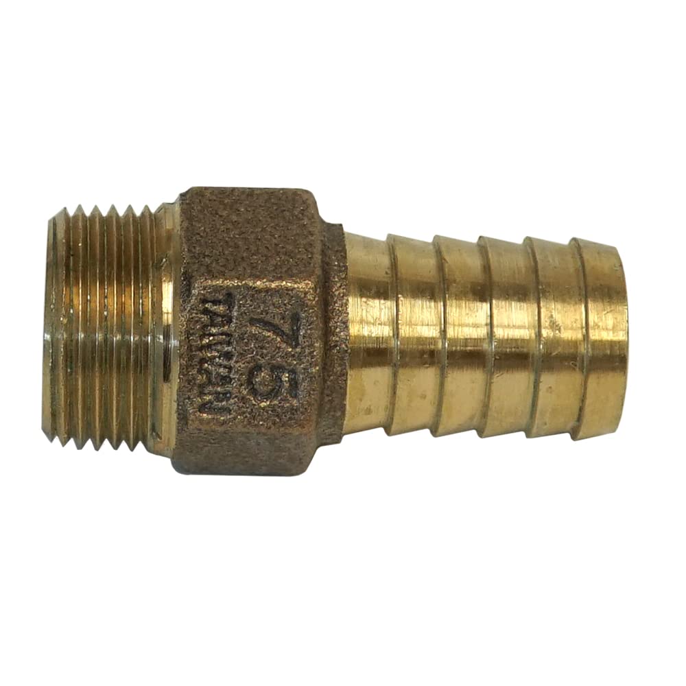 Snapklik.com : Merrill MFG No-Lead Bronze Adapter Inch Brass Male Adapter