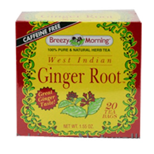 Amazon.com : Breezy Morning Teas Tea West Ind Ginger 20 bag ( Multi ...