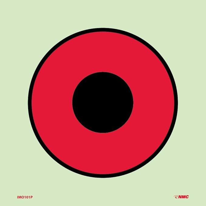 National Marker Corp. IMO101P IMO, Symbol, Push Button/Switch For Fire ...