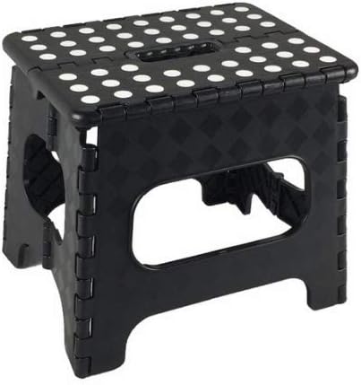 Tritthocker, zusammenklappbar, Kunststoff, besonders stabil, 22,9 cm ...