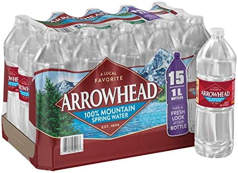 Amazon.com: Arrowhead Water Spring 500 Milliliter, 16.91 Fl Oz (Pack of ...