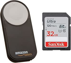 Amazon Basics Wireless Remote Control for Canon Cameras EOS 650D / 600D ...