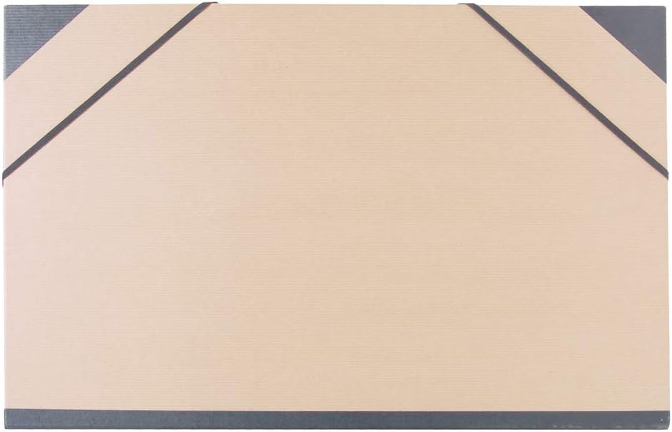 Exacompta - Ref 548000E - Kraft Portfolio with Elastic Strap - 320 x ...