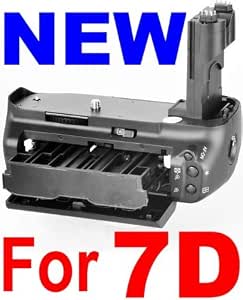 Neewer Battery Grip Replacement for BG-E7 Compatible with Canon EOS 7D ...