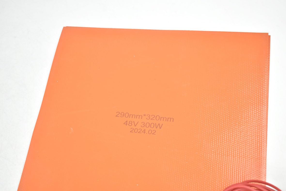 Silicone Rubber Heating Pad 48V 300W,290 * 320mm Silicone Pad Battery ...
