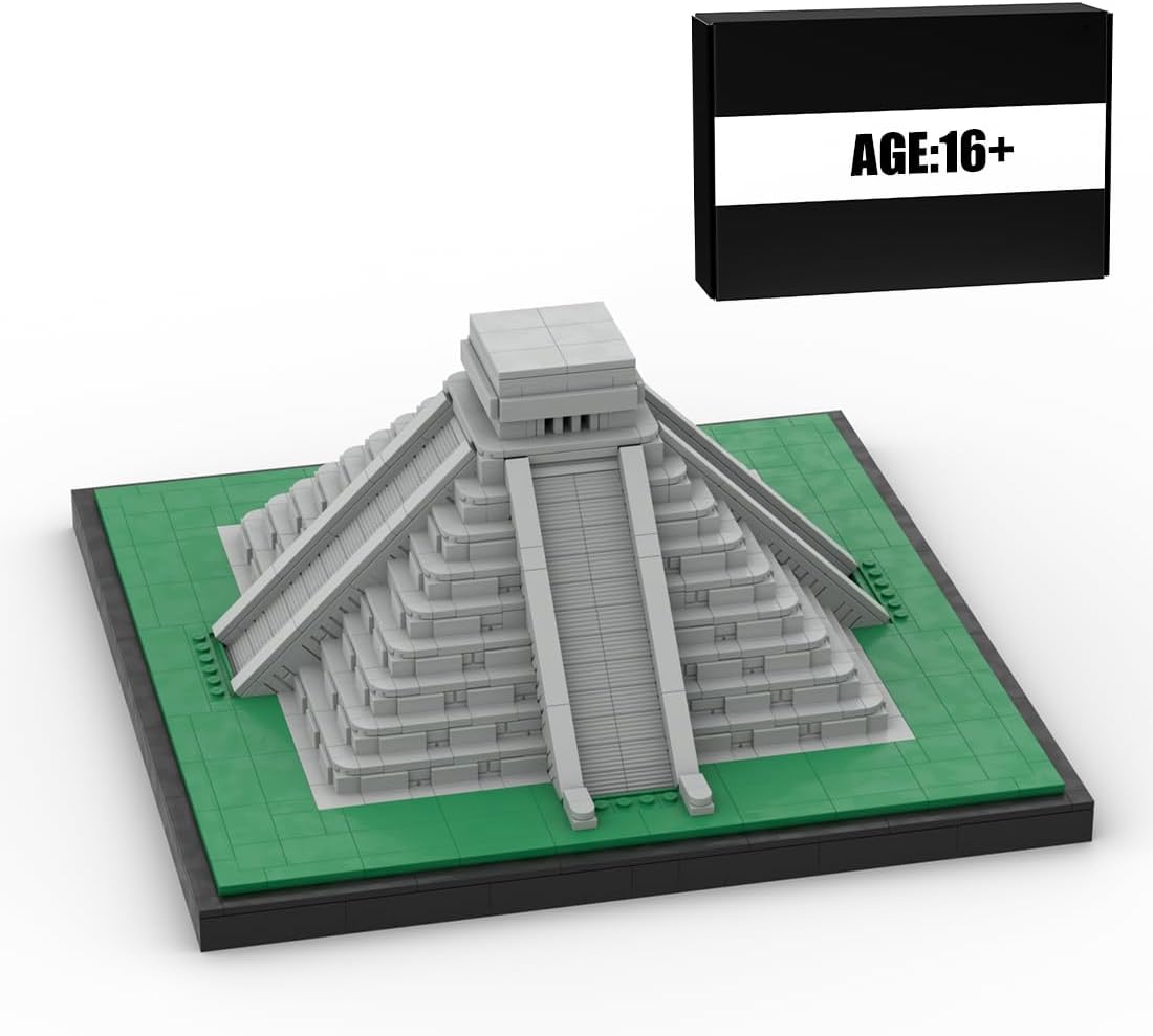 Famous World Architecture, Chichen Itza Pyramid Mayan Ruins Cultural ...