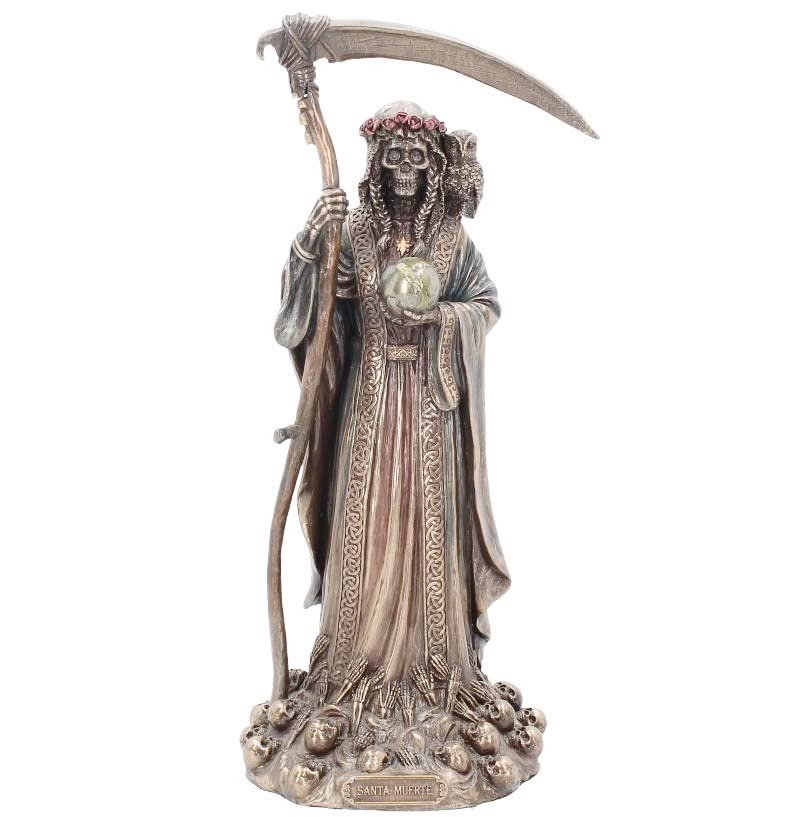 Buy Nuestra Señora de la Santa Muerte Lady of the Holy Death Figurine ...