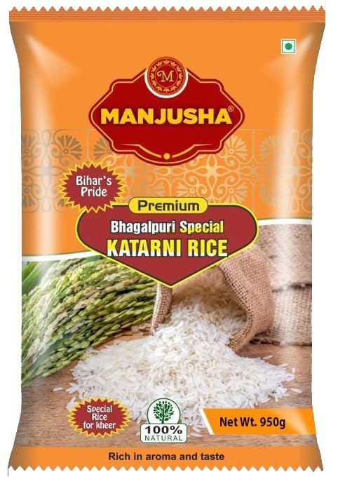 Manjusha Premium Bhagalpuri Special Katarni Rice, Net Wt. 950 gram ...