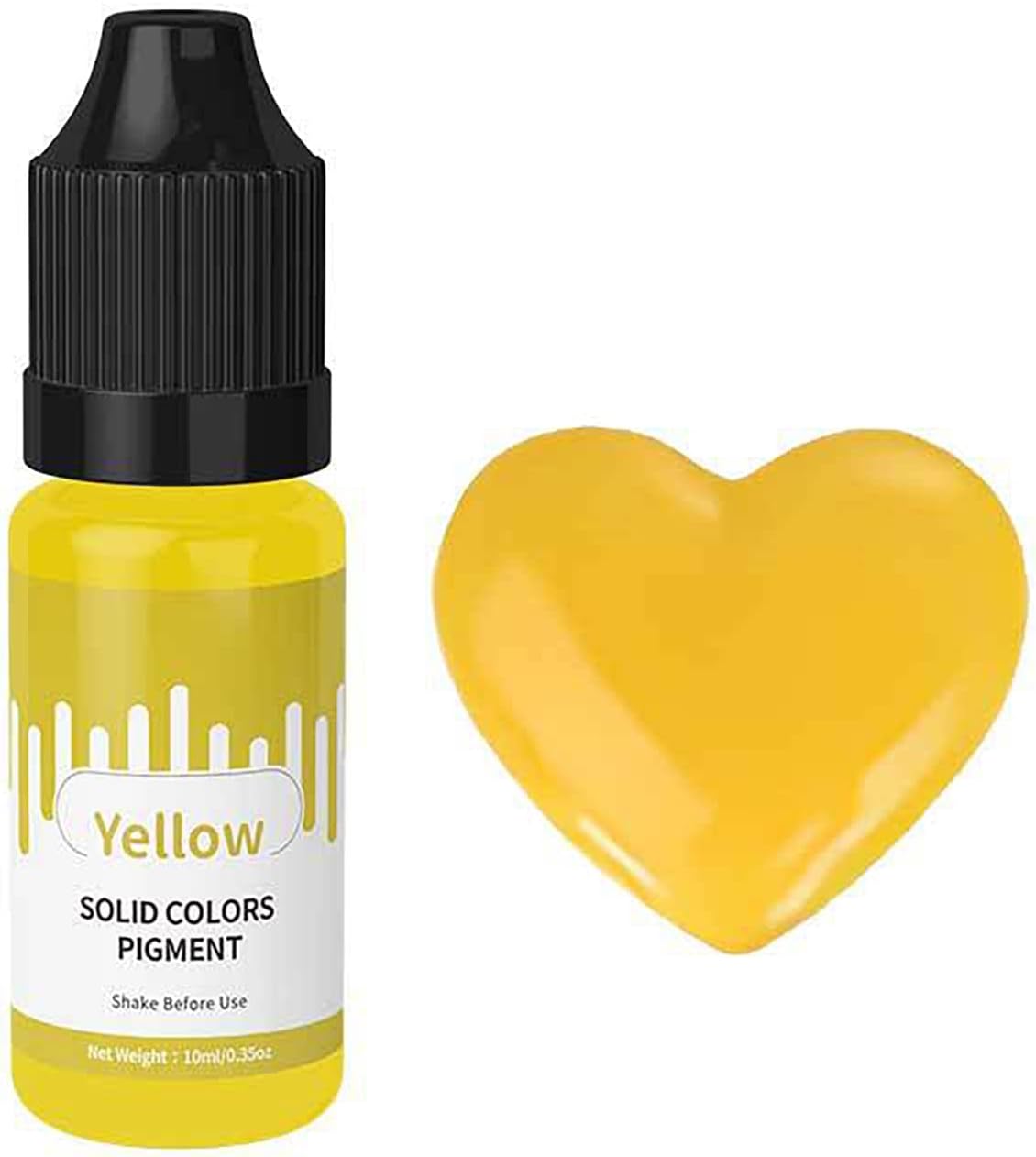 Amazon.com: 10ml Epoxy Resin Pigment,Squeeze Bottle Highly Concentrated ...