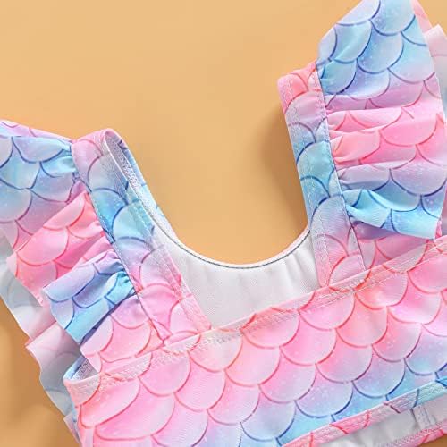 Amazon.com: 3 pcs Swimwear Little Girls Bikini Top +Bottom+Mesh Lace ...
