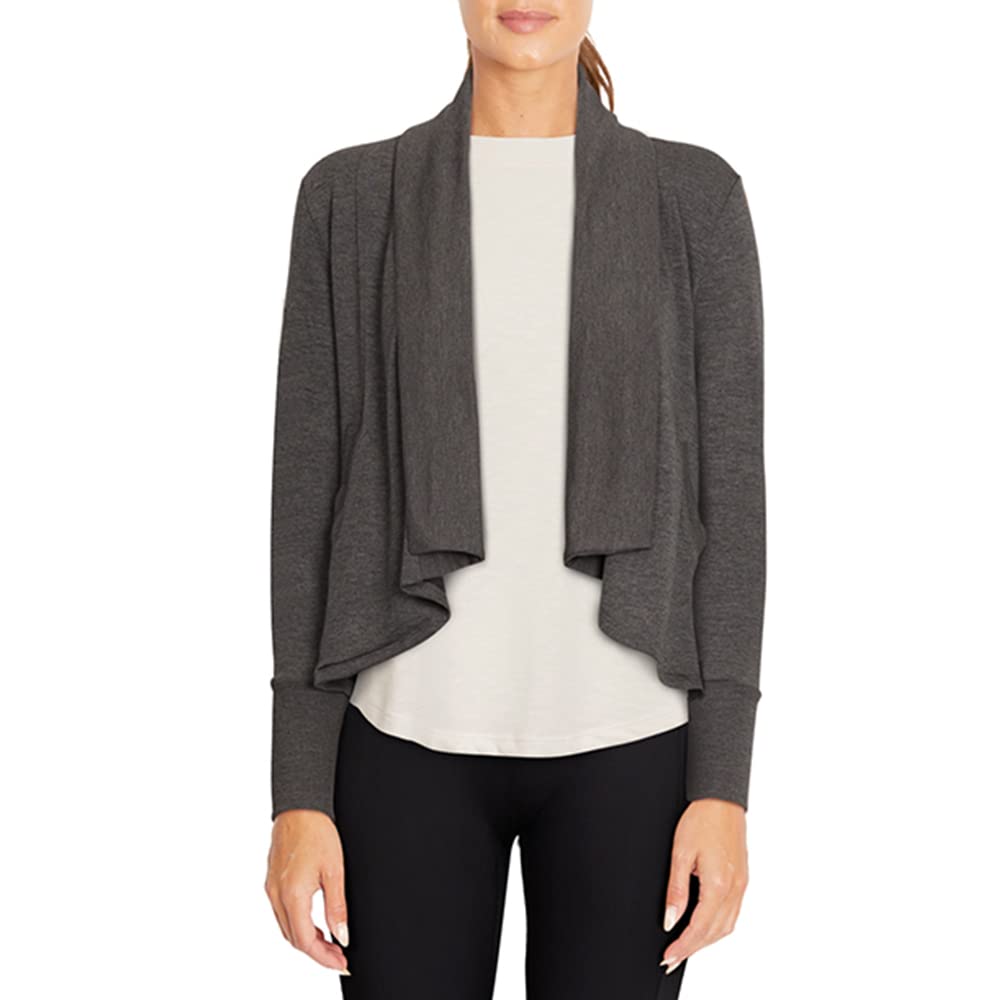 Snapklik.com : Zobha Womens Maisie Open Front Pocket Cardigan