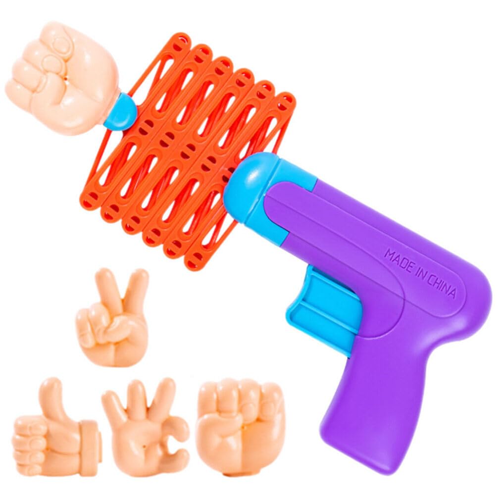 Amazon.com: VOSAREA Retractable Fist Hand Prank Prop Plastic Spring ...