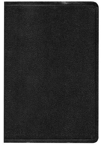 HCSB Hand Size Giant Print Reference Bible, Black Simulated Leather ...