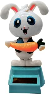Amazon.com: Solar Dancing Statue, Easter Solar Powered Dancing Toys ...